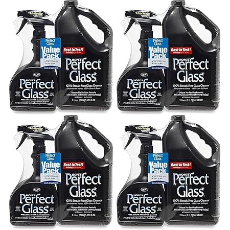 Amazon.com: HOPE'S Perfect Glass Cleaner Spray, Streak-Free, Ammonia ...