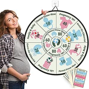 Amazon.com: DREAMORIE Baby Shower Games for Gender Reveal Activities ...