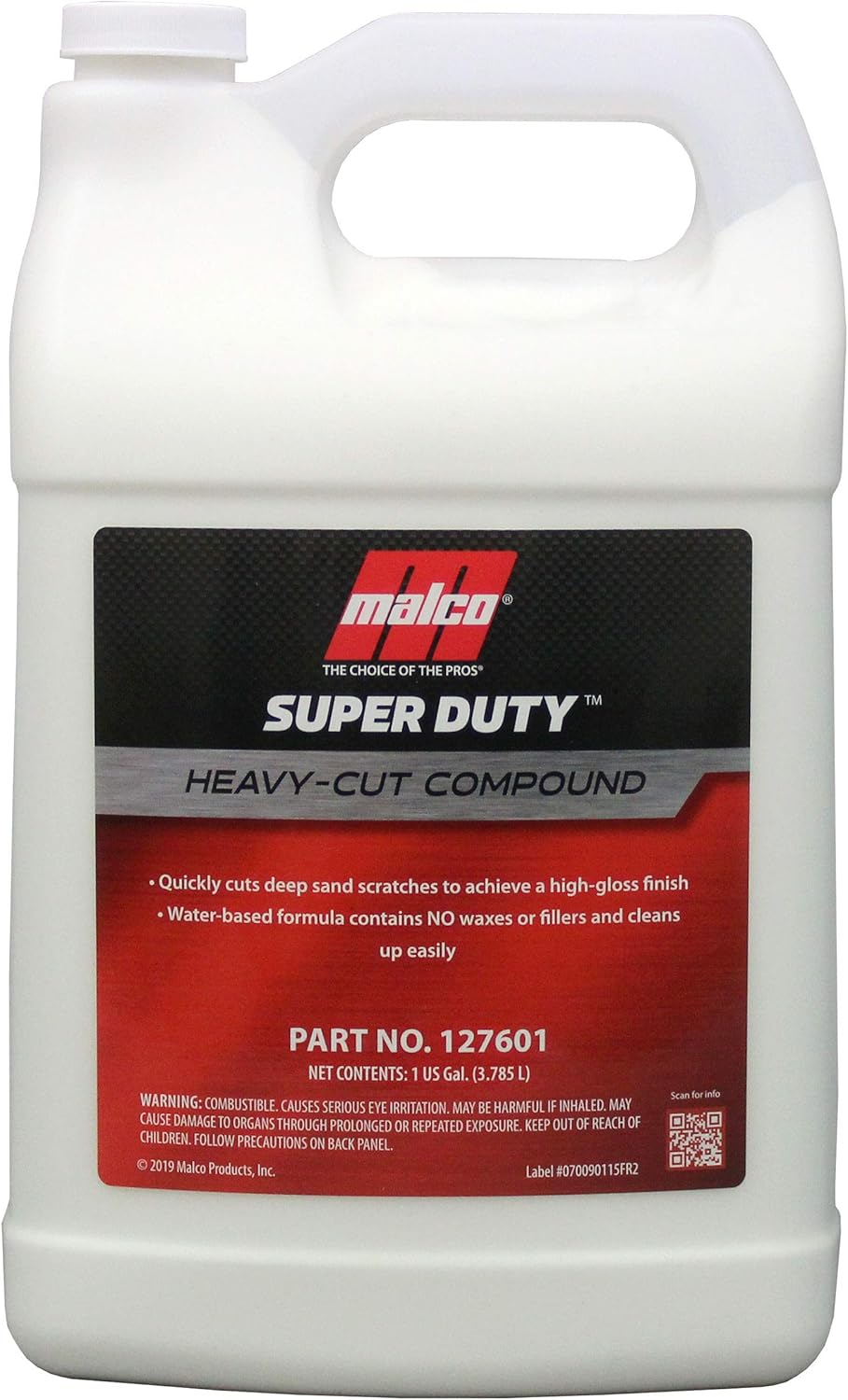 Malco Super Duty Heavy Cut Compound - Professional Cutting, Polishing ...