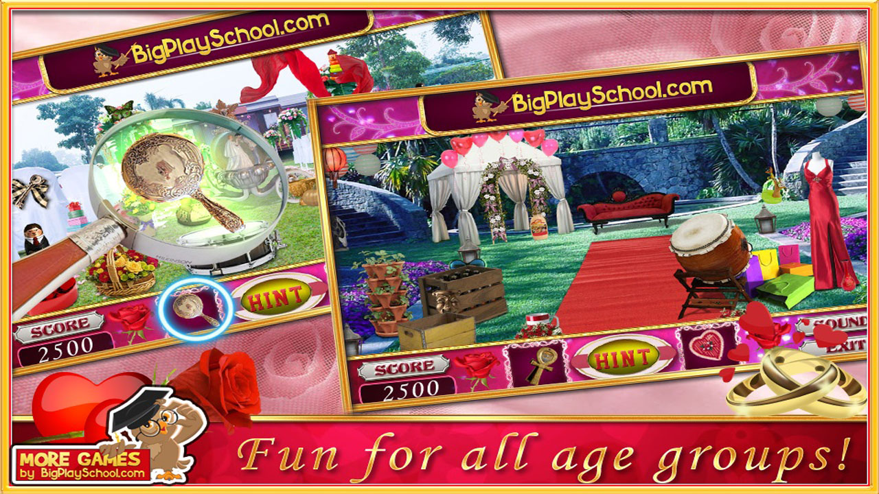 #31 - Rose Wedding - New Free Hidden Object Games - App on Amazon Appstore