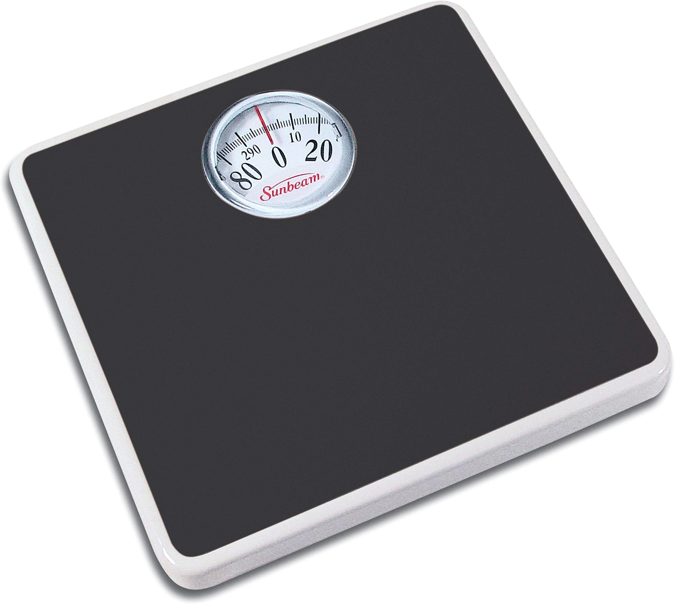 Amazon.com: Sunbeam Easy Read Dial Scale, Black : Health & Household