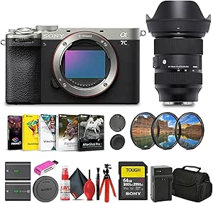 Amazon.com : Sony Alpha 7C II Mirrorless Full-Frame Interchangeable Lens Camera (ILCE-7CM2/S ...
