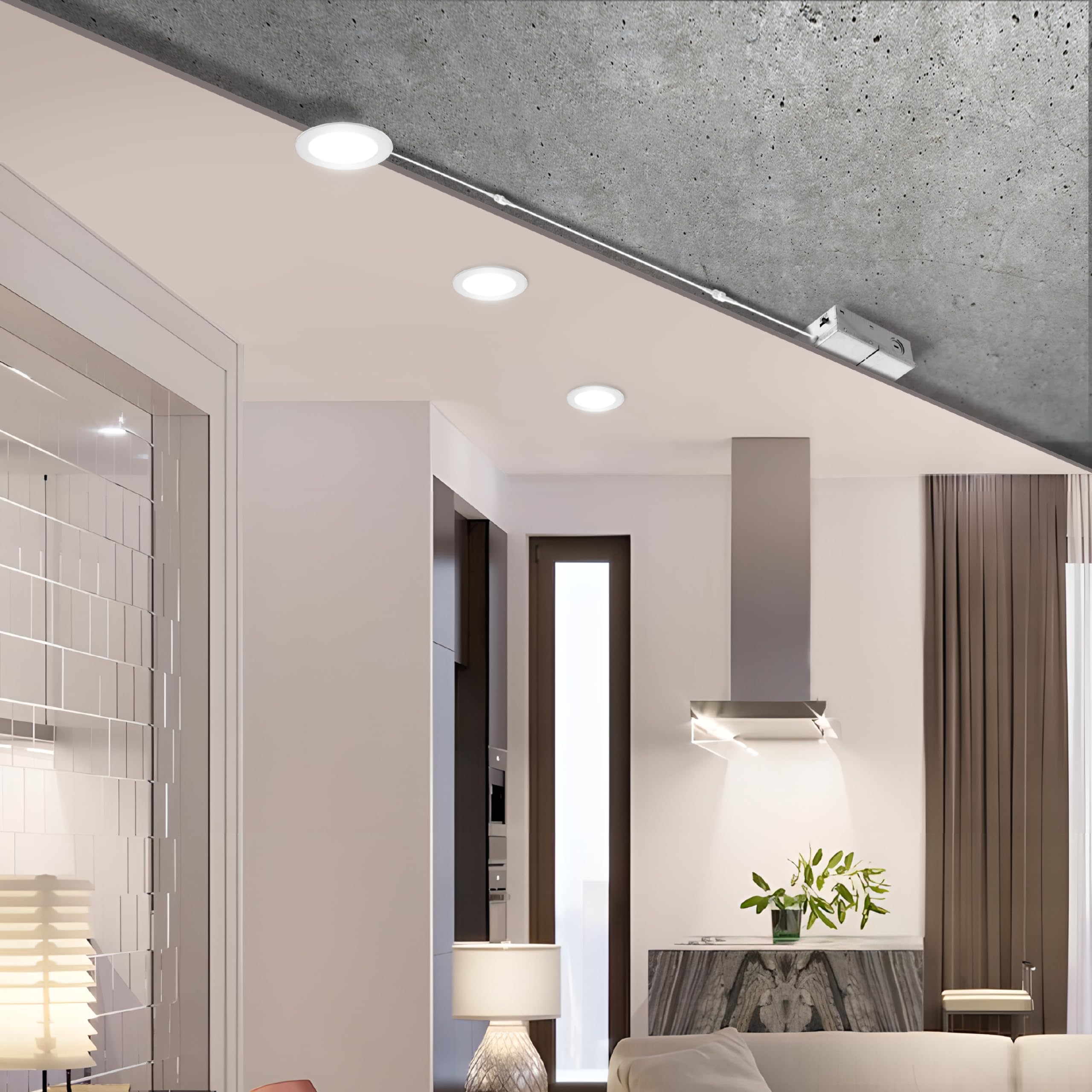 Snapklik.com : ASD 20 Inch Extension Cord 3 PIN For LED Recessed ...