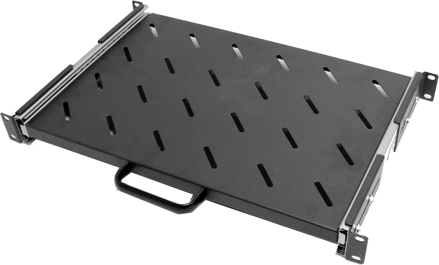 Amazon.com: Telescopic Tray 1U Rack Background with Front and 300mm ...