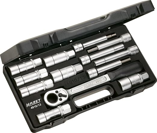 Amazon.com: HAZET Shock Absorber Tool Set 4910/13 | 13-Piece Set ...