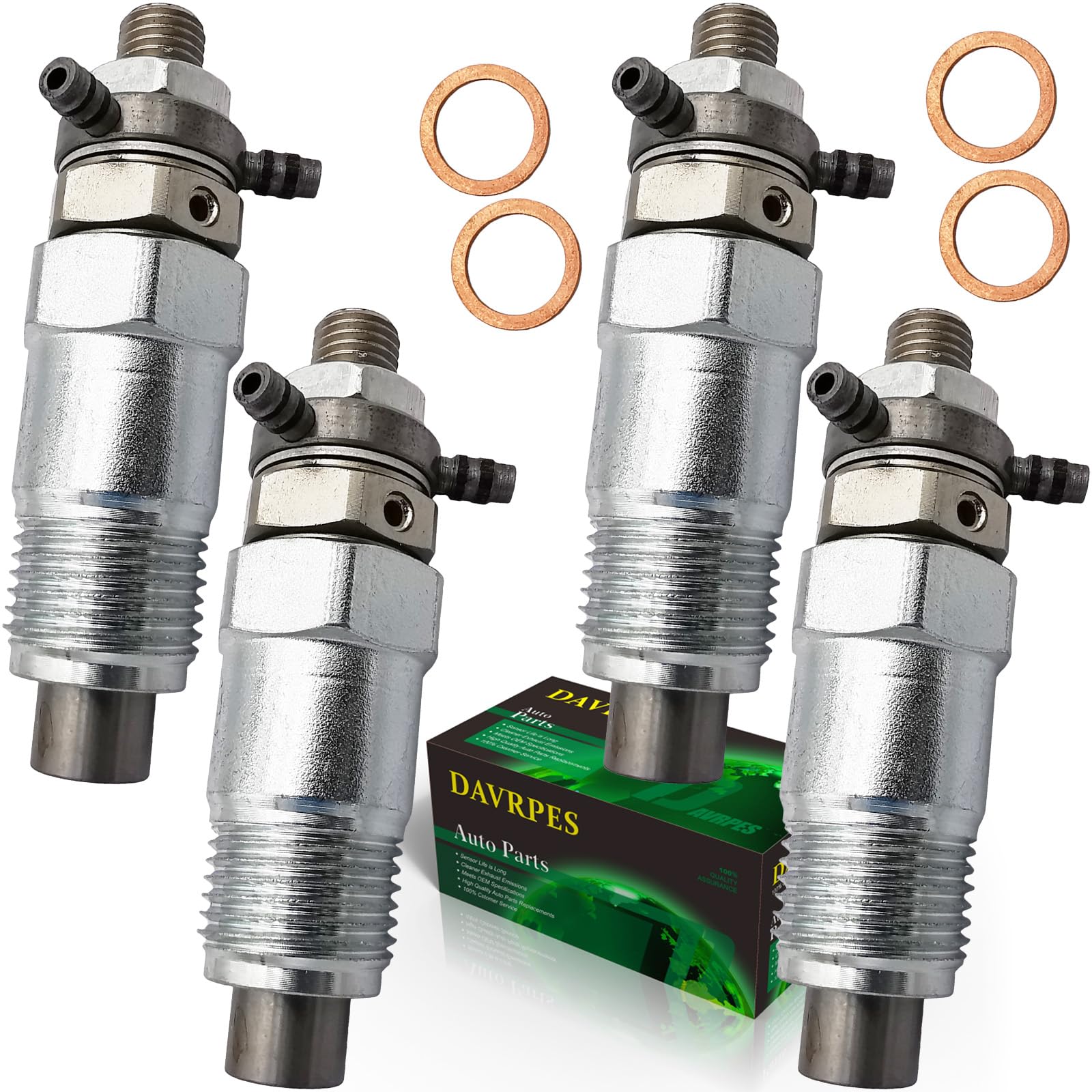 Amazon.com: DAVRPES 4Pcs Diesel Fuel Injectors For Bobcat Excavator ...