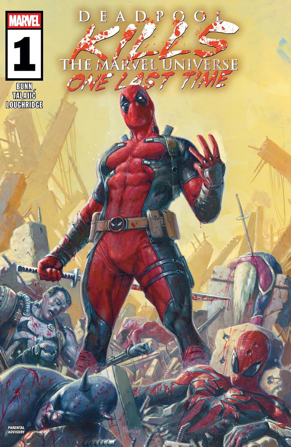 Amazon.com: Deadpool Kills The Marvel Universe One Last Time (2025) #1 ...