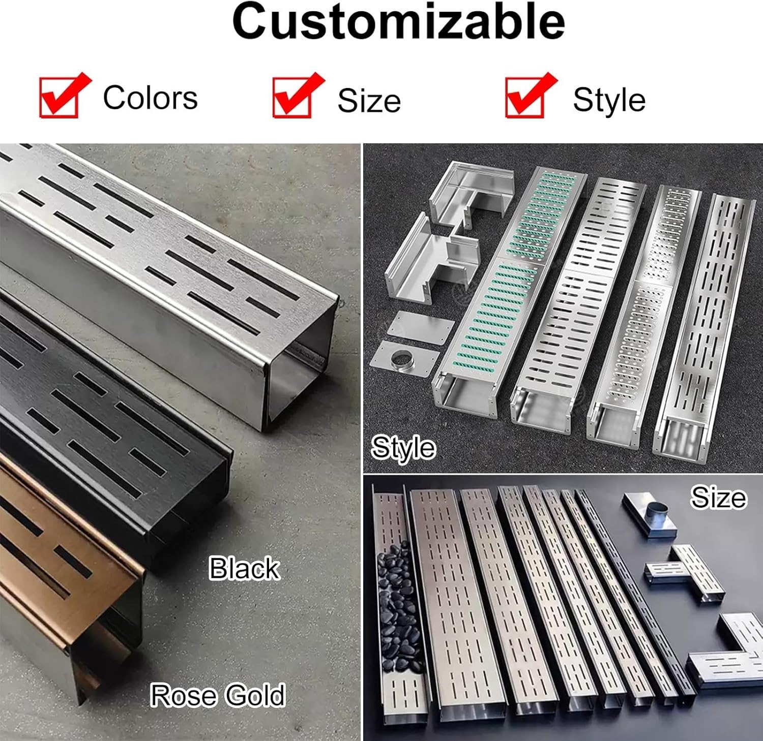 Gravel Driveway Drainage Channel