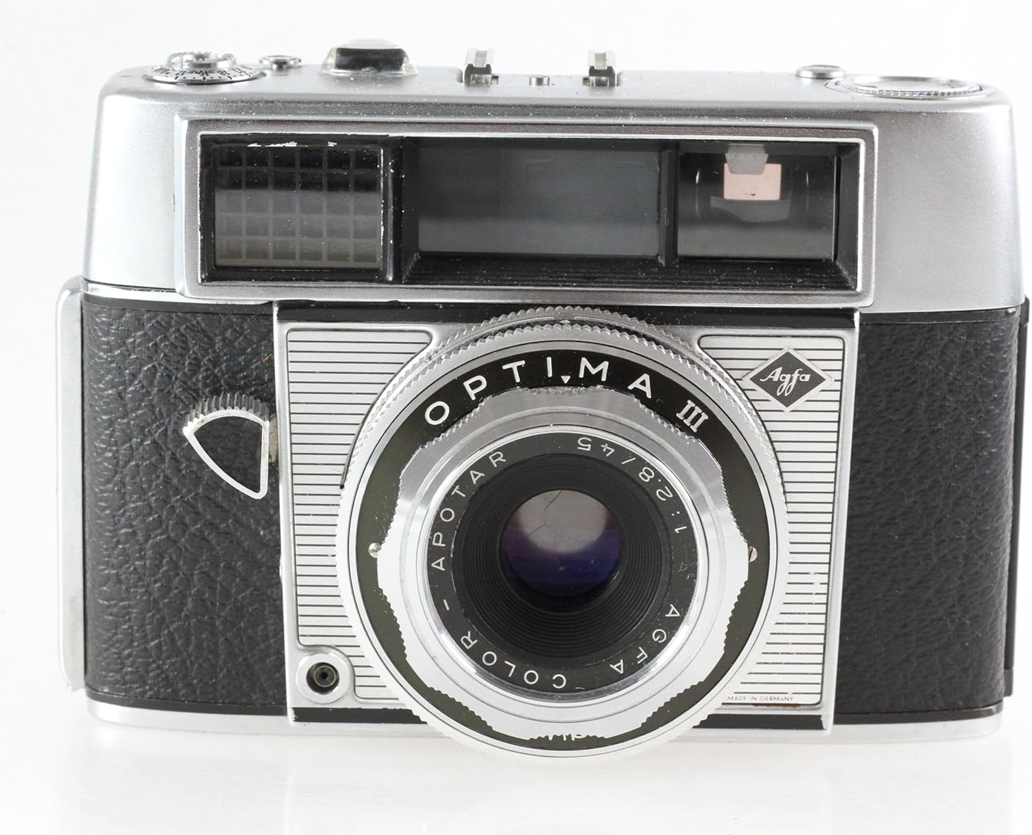 Amazon.com: Agfa Optima III 3 Compur Camera - Color-Apotar 2.8 45mm ...