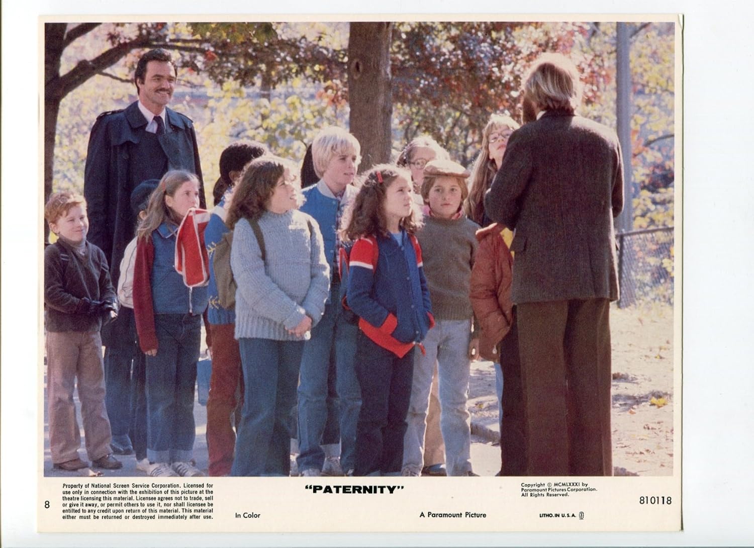 MOVIE PHOTO: Paternity-Burt Reynolds-Color-Still at Amazon's ...