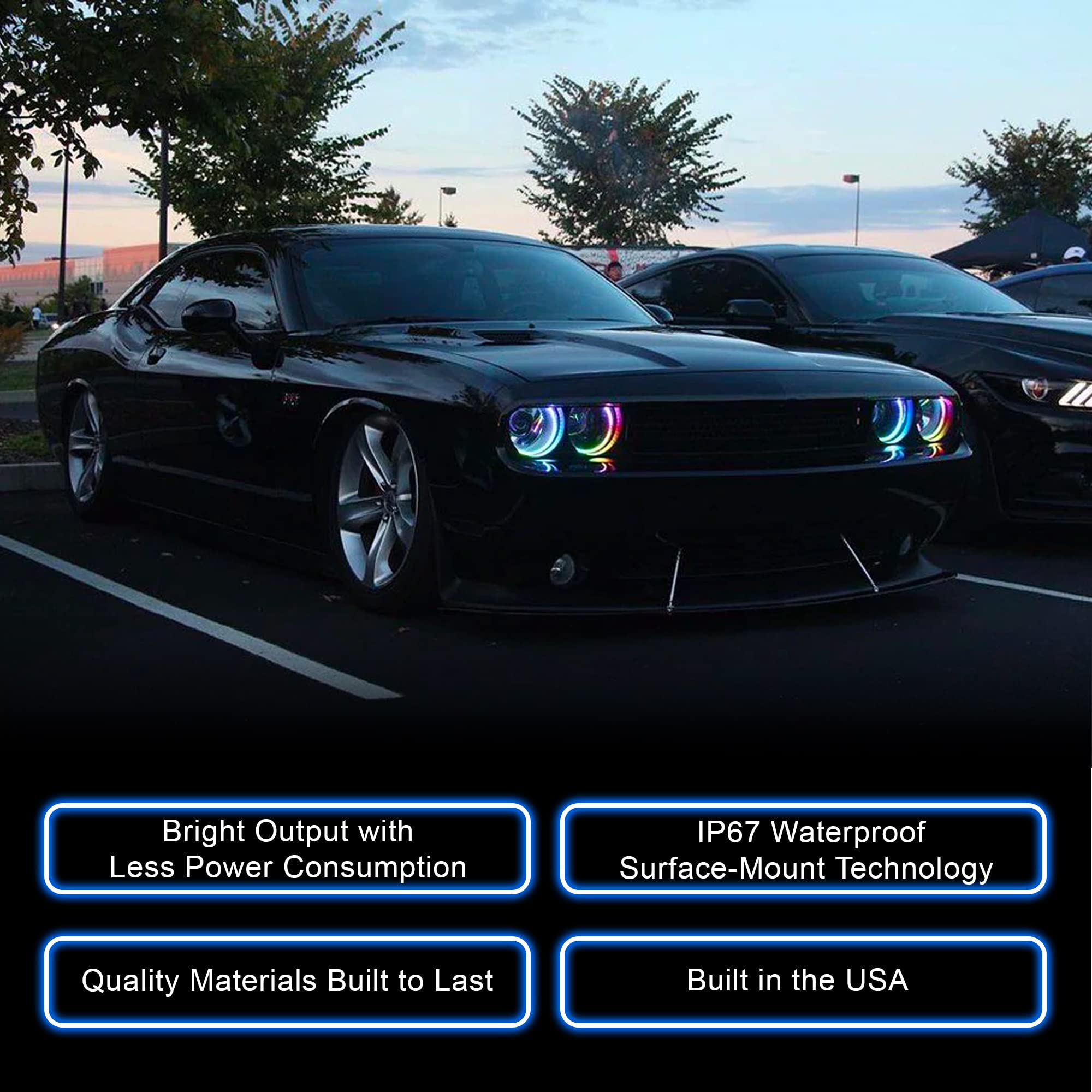 Challenger Oracle Halo Light Kits Oracle 08 14 Dodge Challenger