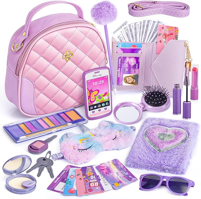 Amazon.com: Little Girl Purse Accessories, My First Purse Set - Play ...