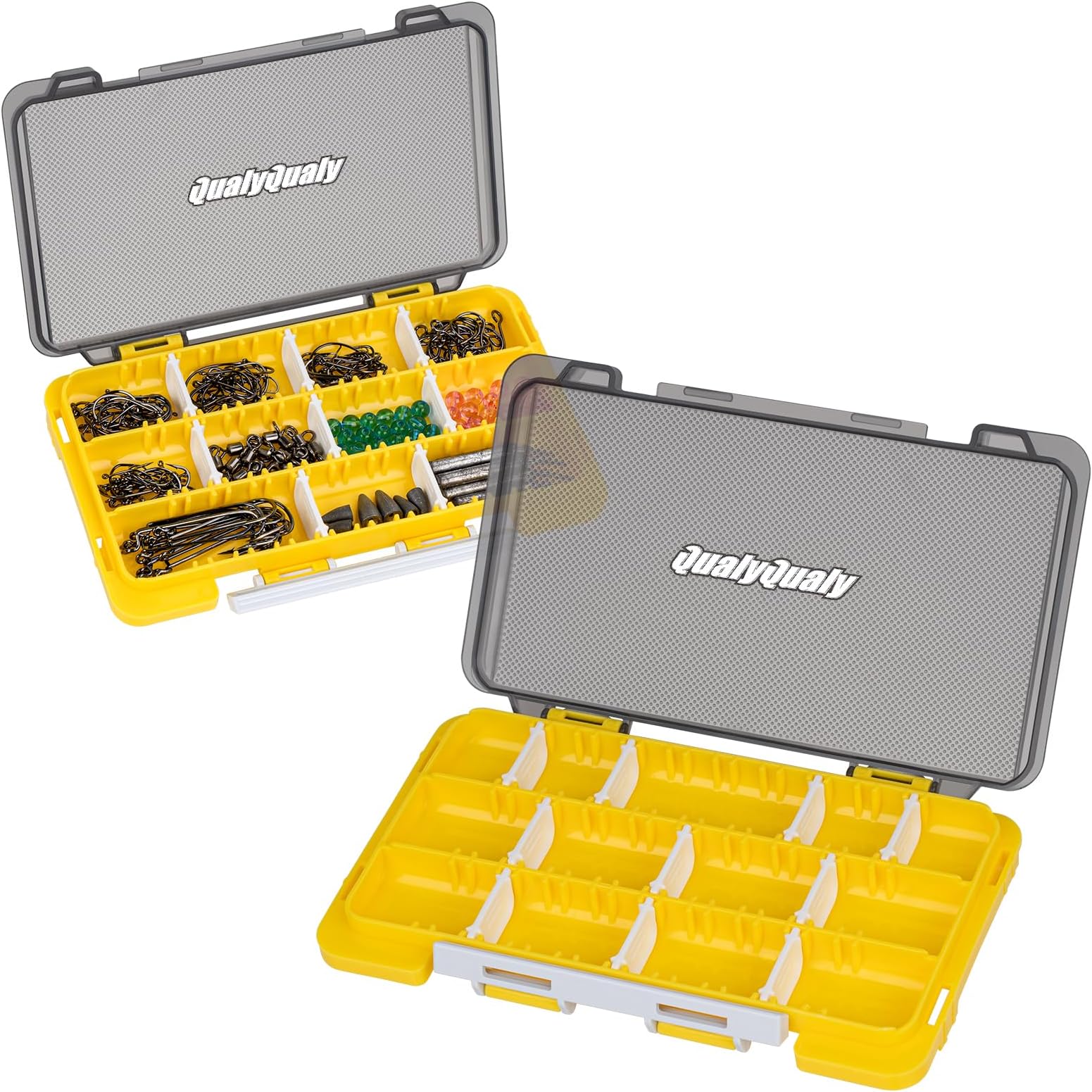 QualyQualy Fishing Tackle Box, Small Tackle Box Organizer with ...