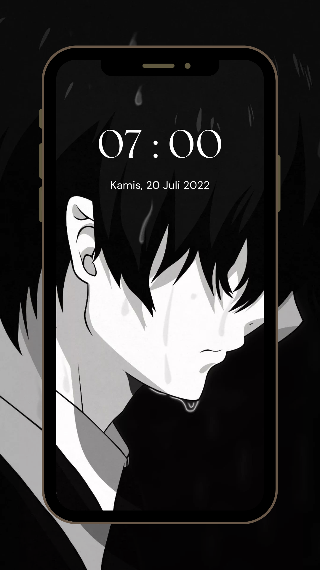 Sad Animation Wallpaper Sad Girl Live Wallpaper Emotional Black