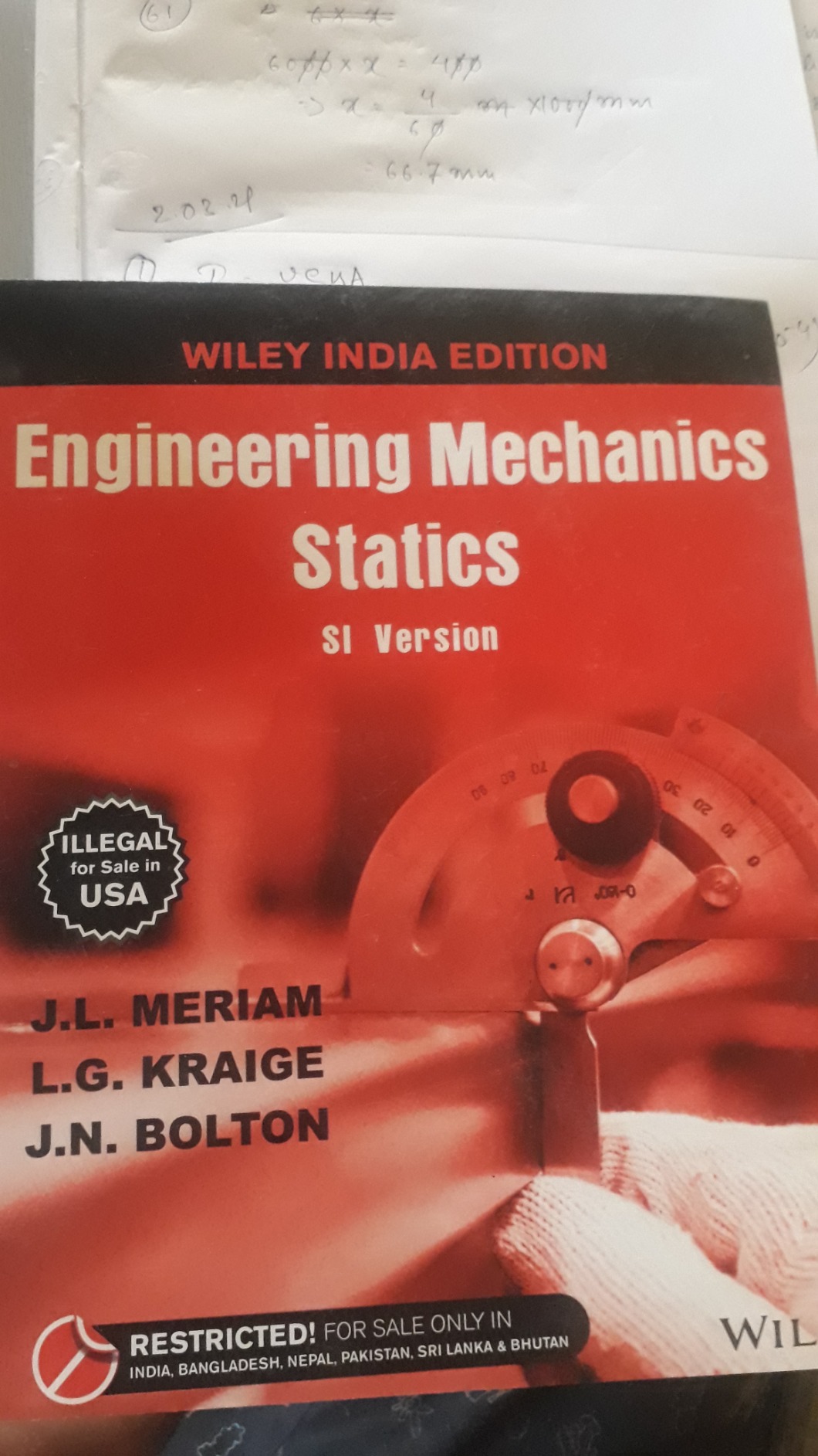 Buy Engineering Mechanics: Statics, SI Version Book Online at Low ...