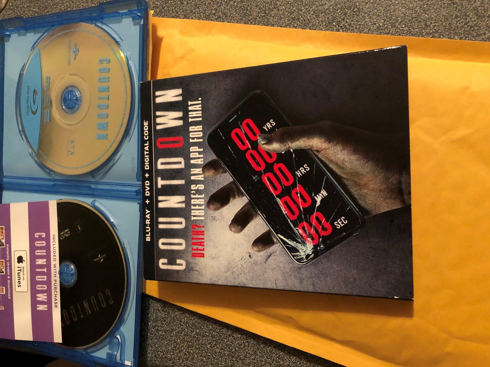 Amazon.com: Countdown (2019) (STX) [DVD] : Anne Winters, Elizabeth Lail ...