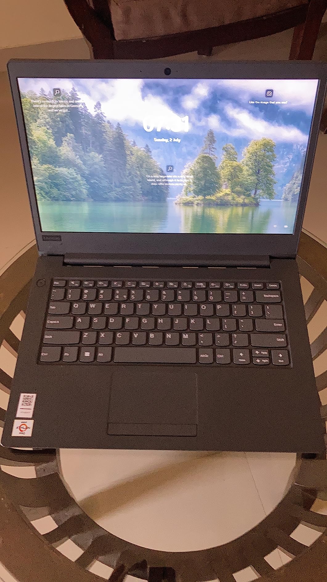 Lenovo E41-55 AMD 14-inch HD 220 Nits Antiglare Thin and Light Laptop ...