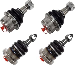 Amazon.com: 4PC Front Upper & Lower Ball Joints FITS Chevrolet GMC ...