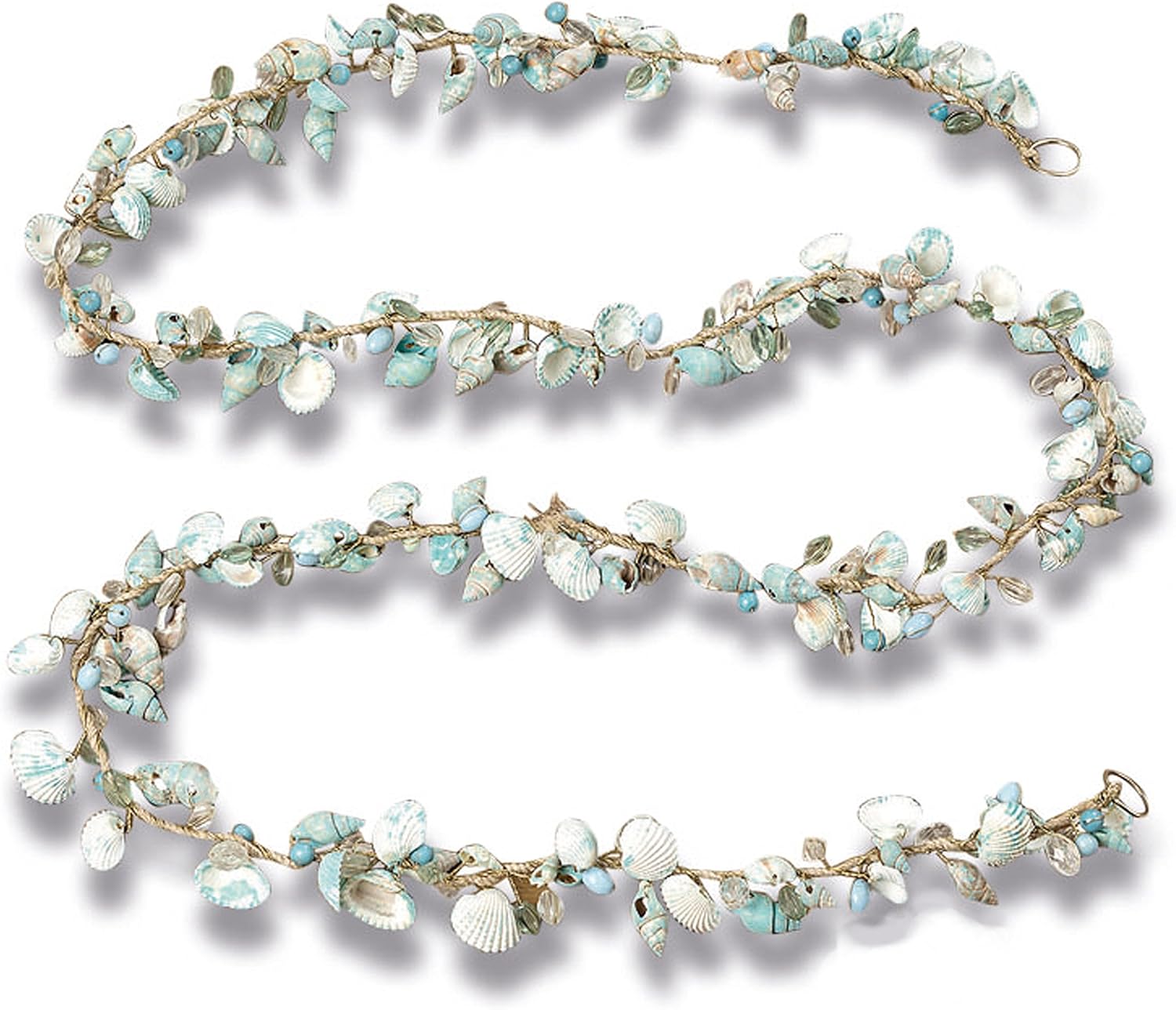 Amazon.com: The Beach Chic Seashell Swag, Garland of Ivory and ...