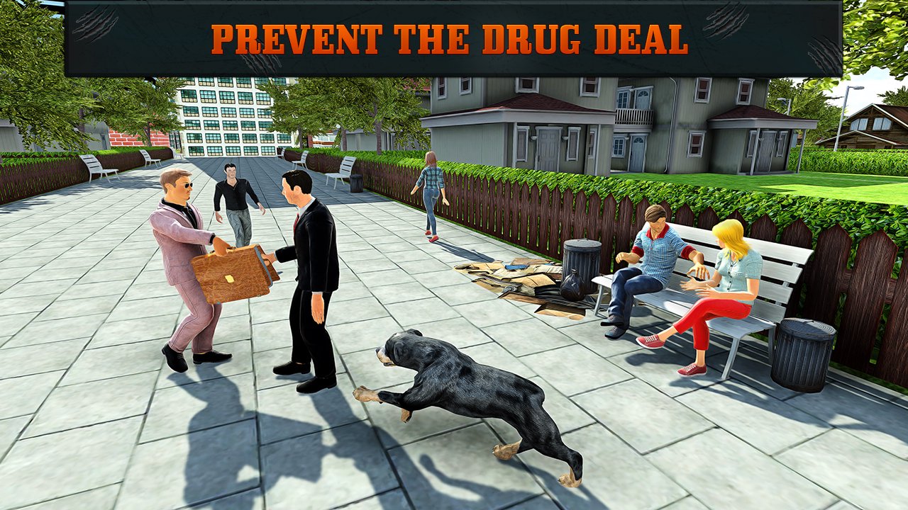 Rotweiler Police Dog Hunt Crime City Criminal Case 3D: Cops Vs Robbers ...