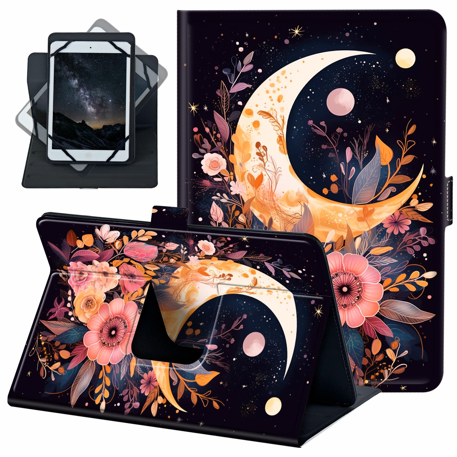 Amazon.com: for Universal 10 10.1 Inch Android Tablet Case 360 Degree ...