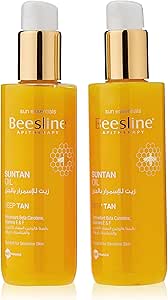 Beesline Deep Tan Suntan Oil 200 ml, 2-Piece: Buy Online at Best Price ...