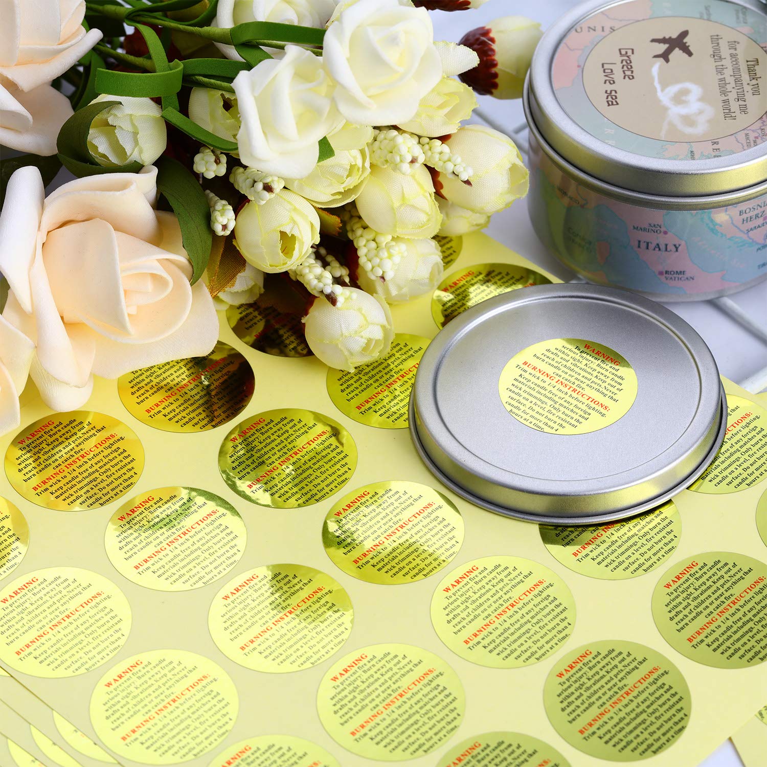 800 Pieces Candle Warning Stickers 1 2 Inch Round Candle Container 800-pieces-candle-warning-stickers-1-2-inch-round-candle-container