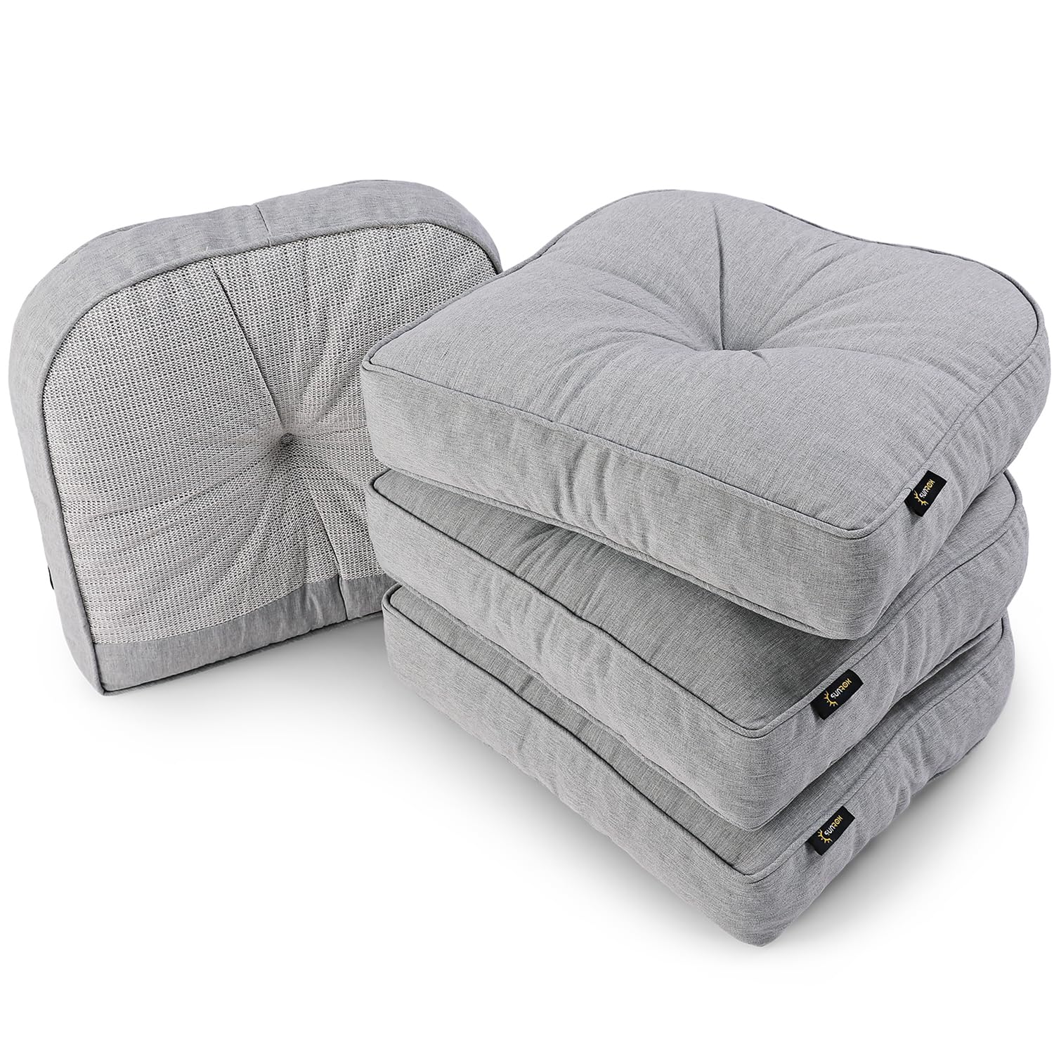 SUNROX LokGrip Non Slip Gel Memory Foam Chair Cushions for Tailbone ...