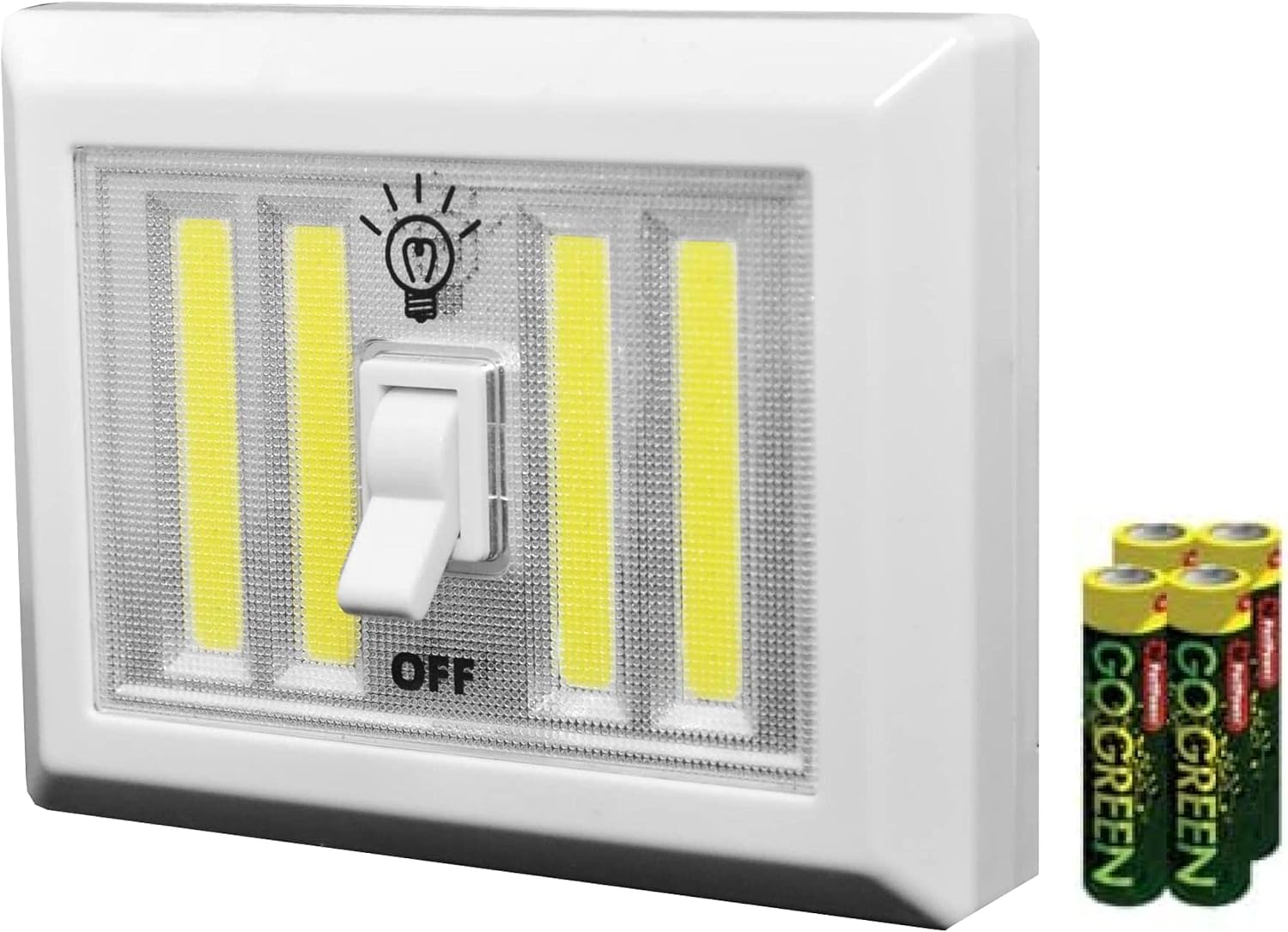 JOEY'Z LiteSaver XL Portable Light - Stick On Magnetic LED Light Switch ...