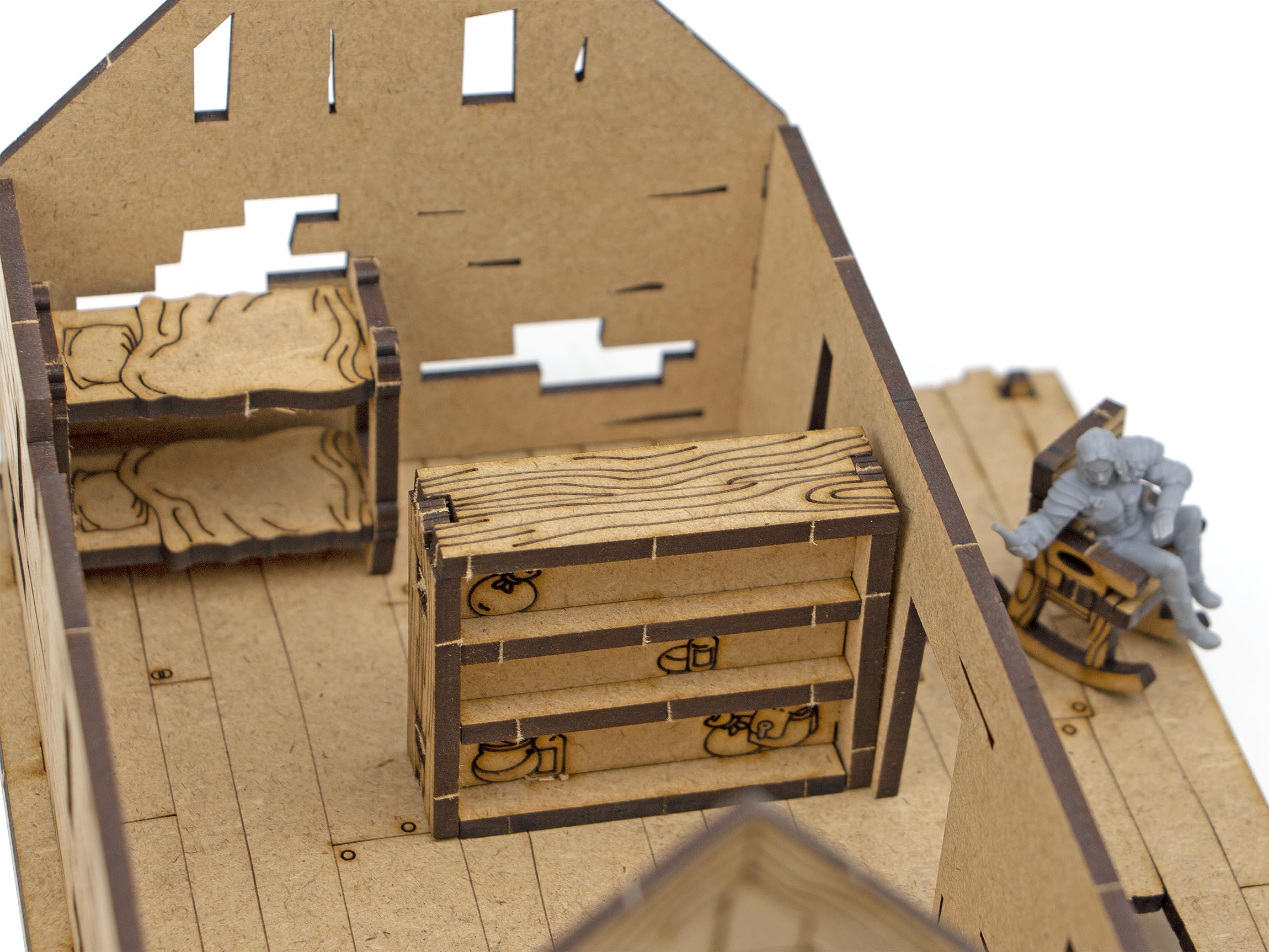 Dnd Props Miniature Tavern Pub Terrain DnD RPG Pathfinder Tabletop 21 ...