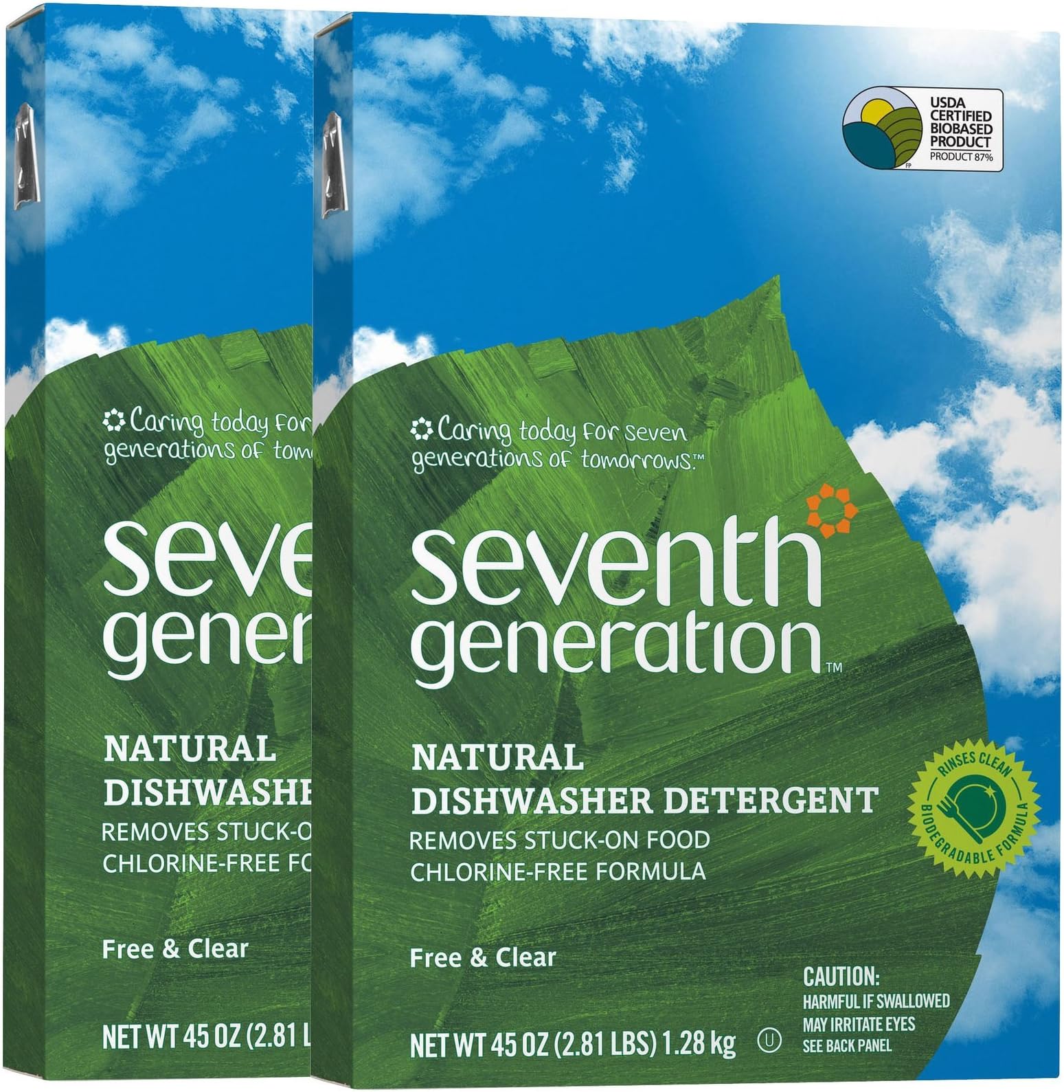 Amazon.com: Seventh Generation Automatic Dishwashing Powder, Free ...