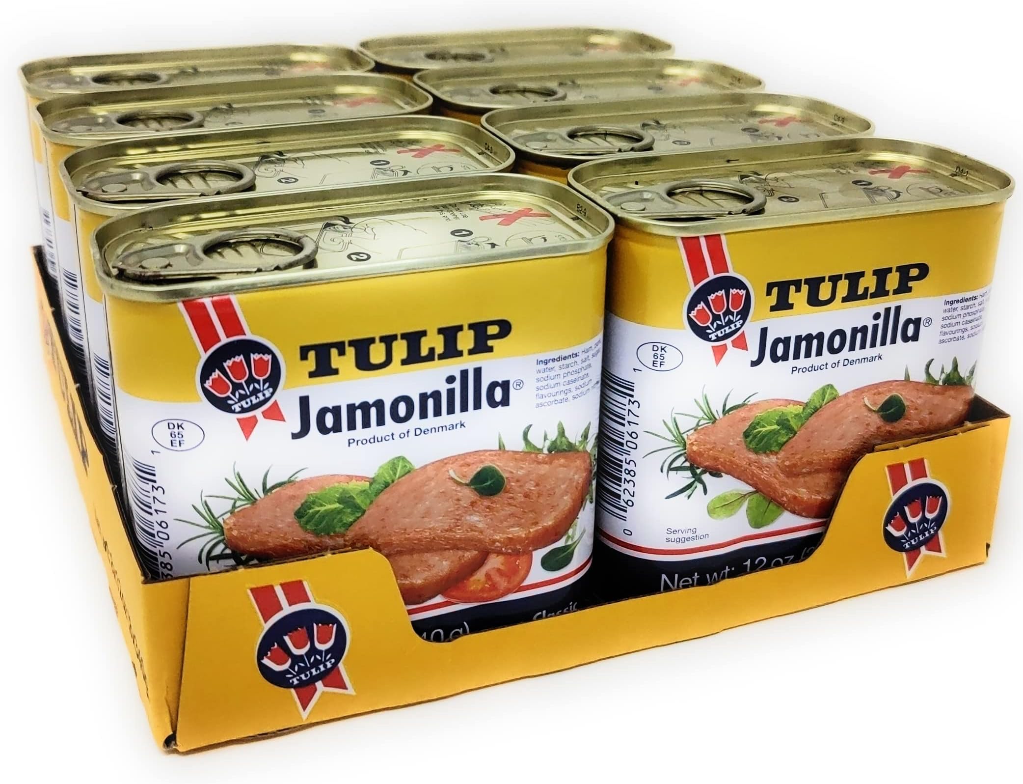Amazon.com : Tulip Jamonilla Classic Precooked Ham - 8 Pack (12 oz ...