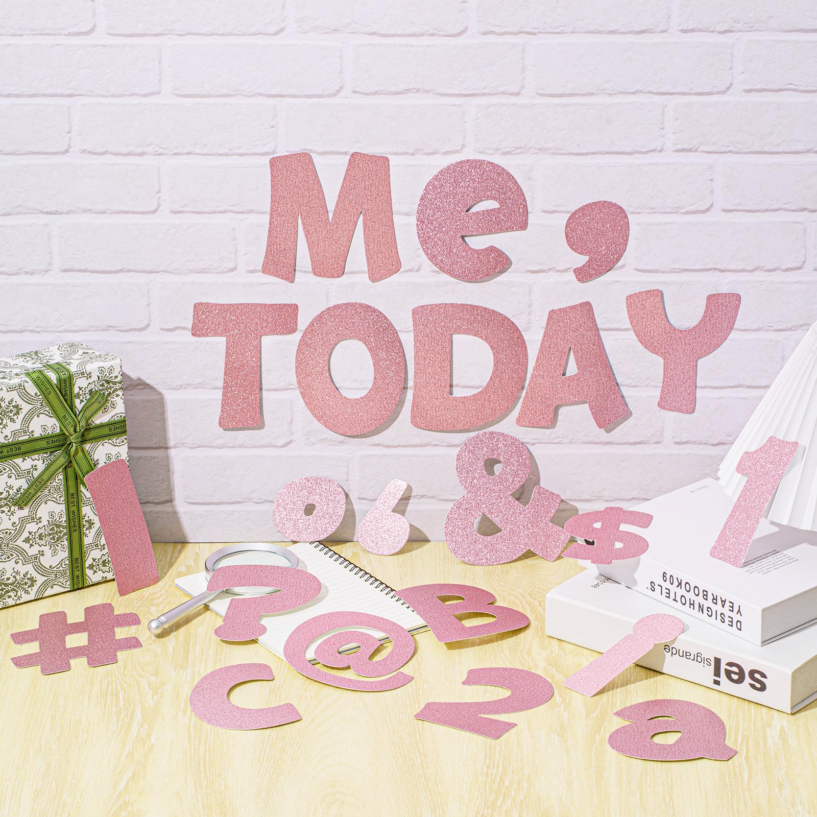 Snapklik.com : Colarr 216 Pcs Glitter Bulletin Board Letters For ...