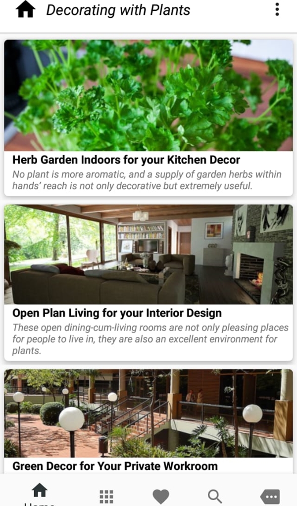 Decorating with Plants - App on Amazon Appstore