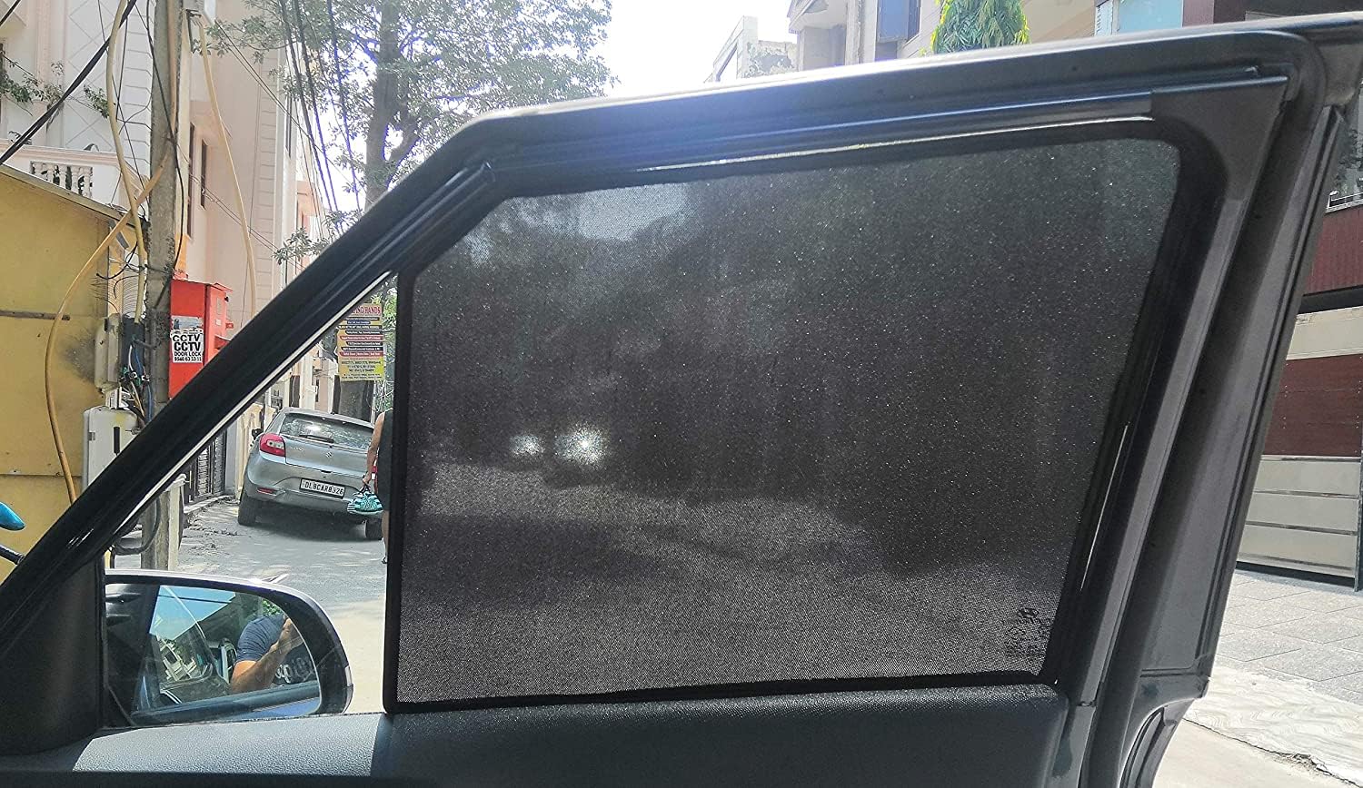 Kozdiko Car Window Custom Fit Sun Shades Fix with Dicky Non Magnetic ...