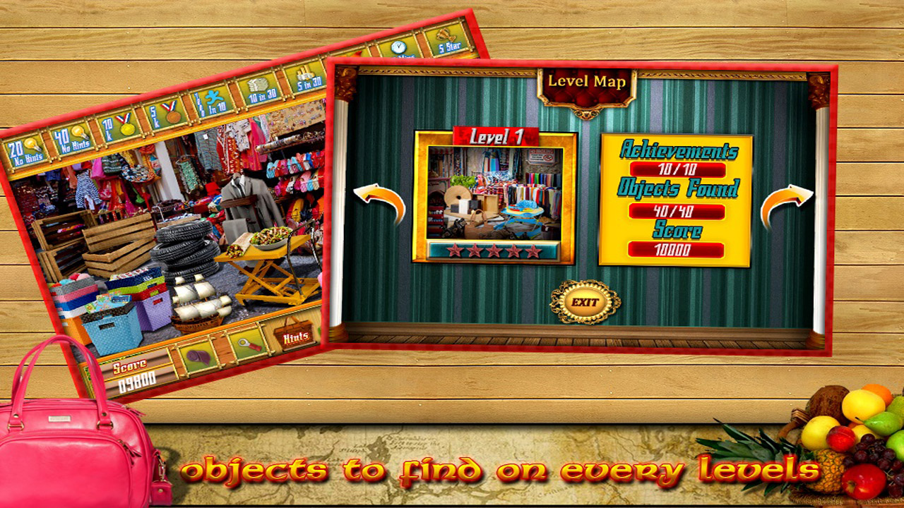 New Hidden Object Game - Market Place - Find 400 new hidden objects in ...