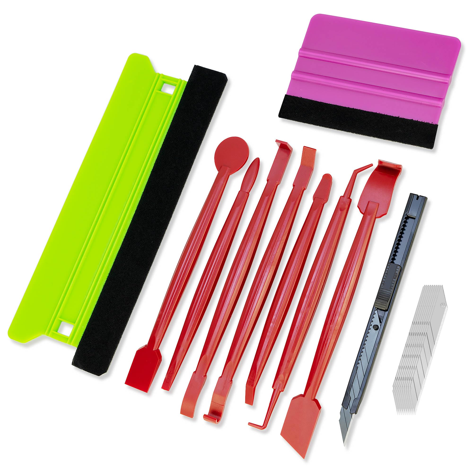 Snapklik.com : Car Wrap Application Kit Vinyl Wrap Tools For Vehicle ...