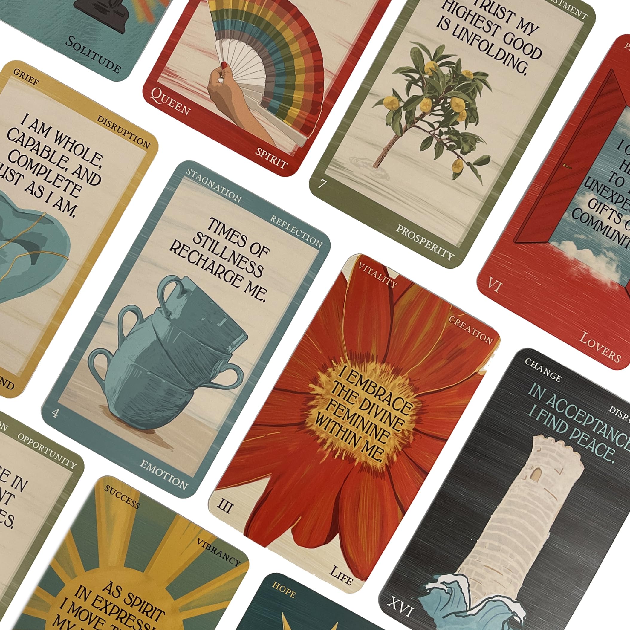 Snapklik.com : Inner Voice: A Tarot Deck Of Affirmations From Unity 78 ...