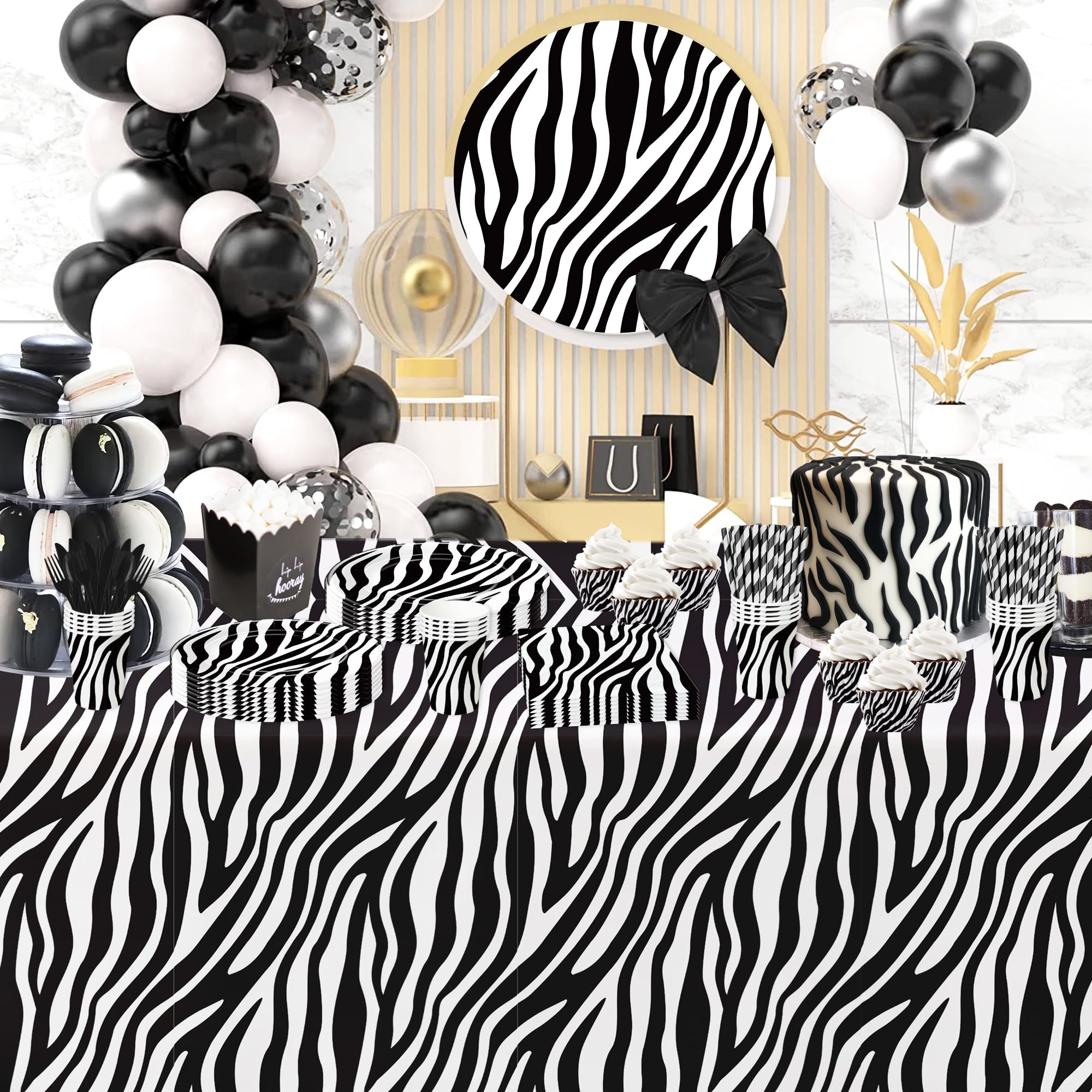 Zebra Birthday Supplies Zebra Cake Birthday Treats McKee Foods
