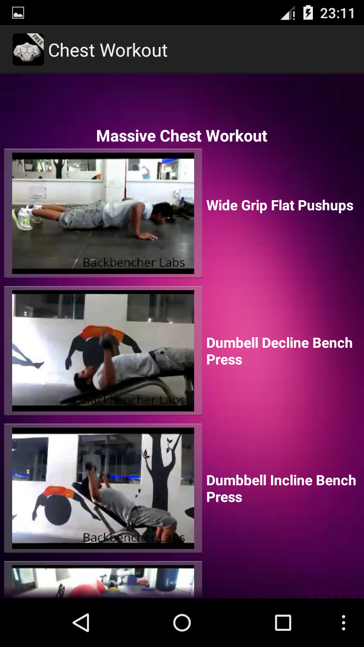 Chest Trainer - App on the Amazon Appstore