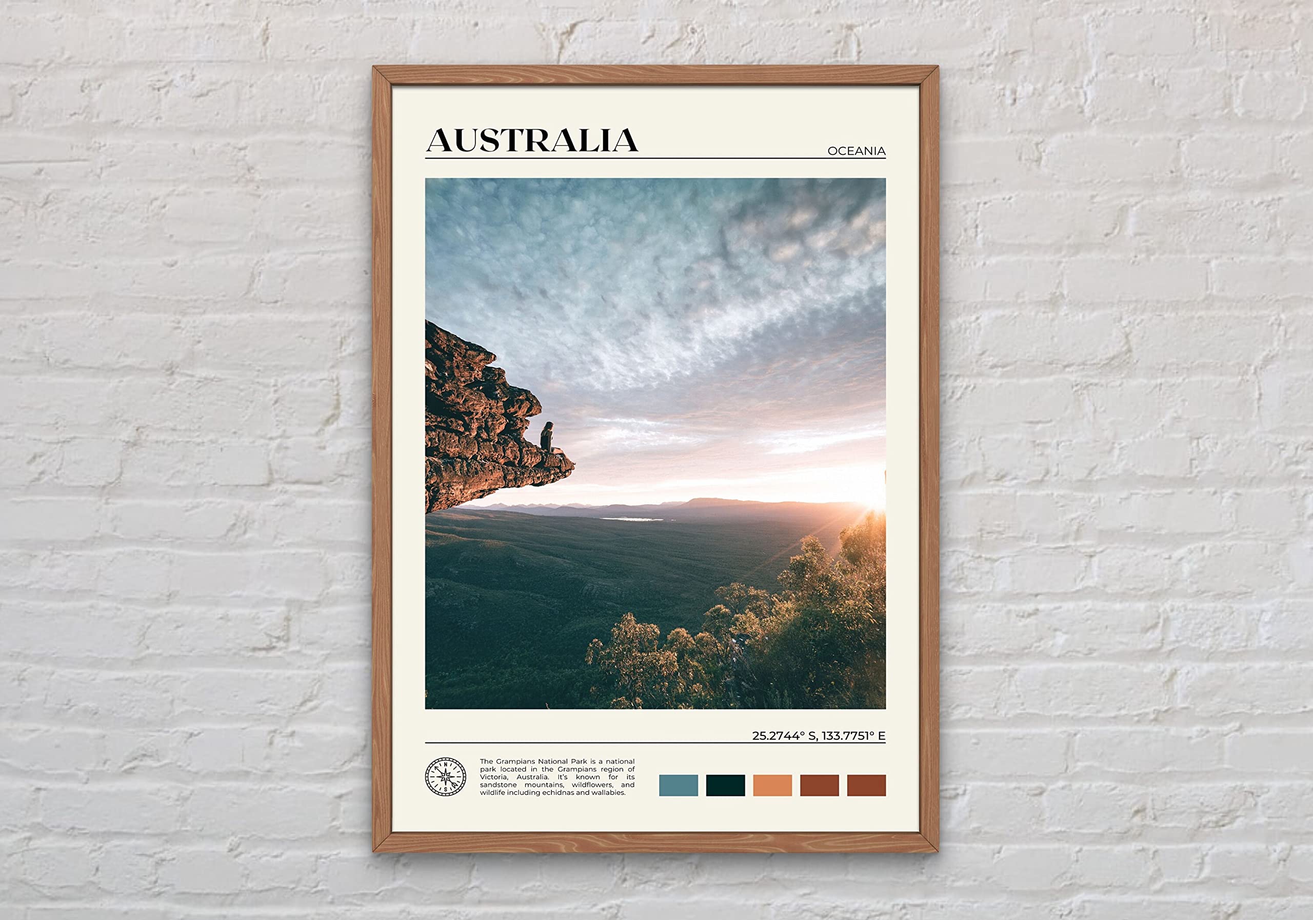 Amazon.com: Australia Print, Australia Wall Art, Australia Poster ...