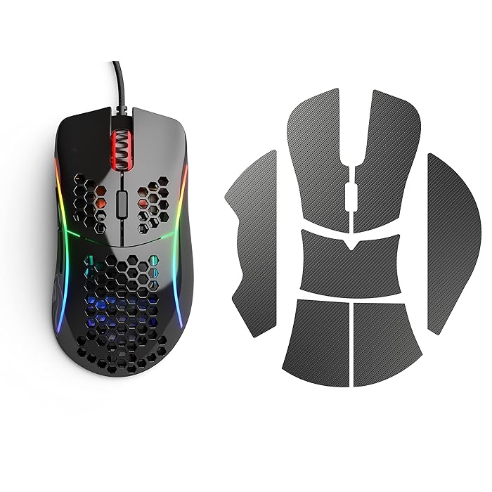 Buy Glorious Model D Gaming Mouse, Glossy Black (GD-GBLACK) + Glorious ...