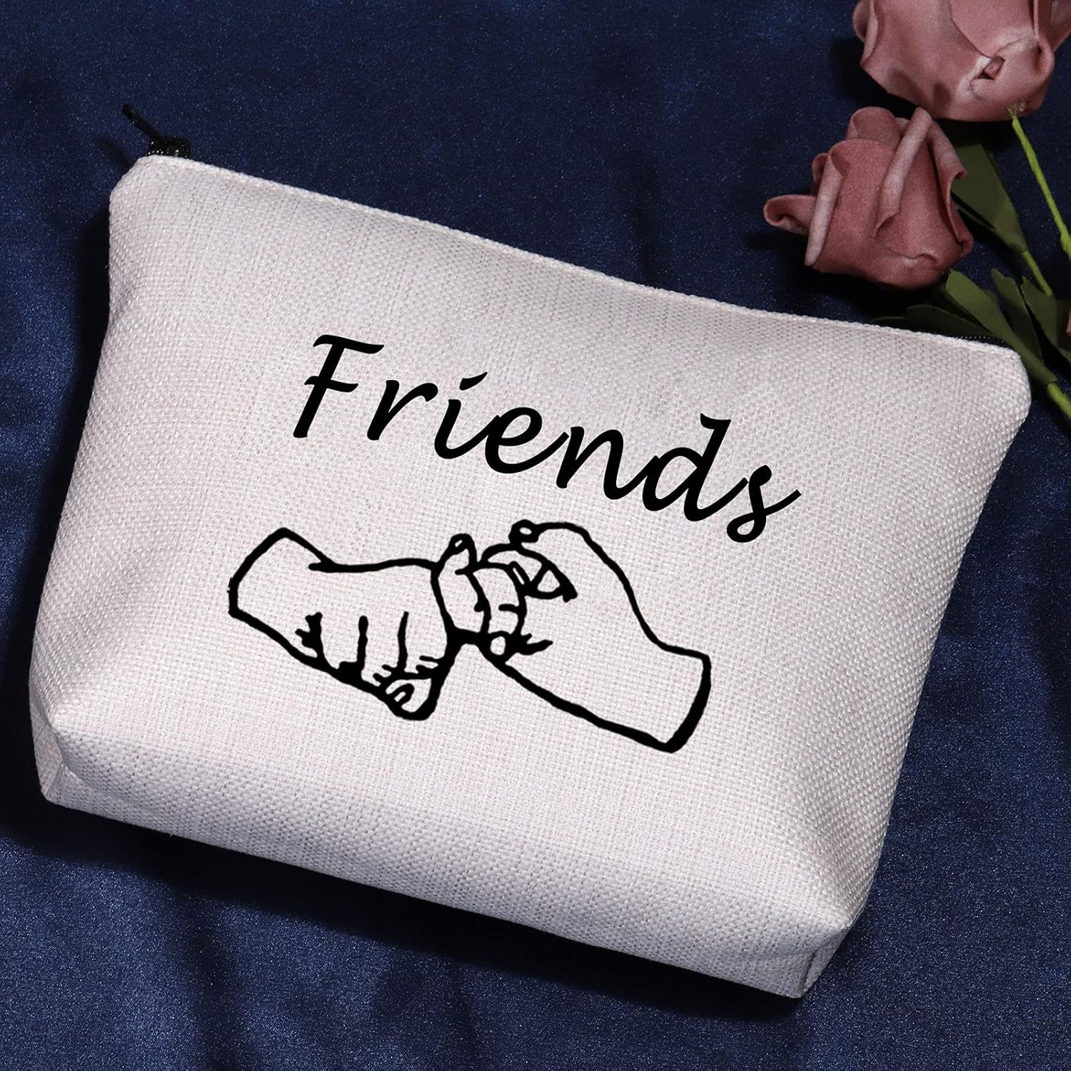 ASL Gift Friendship in Sign Language Friends Cosmetic Bag Sign Language ...
