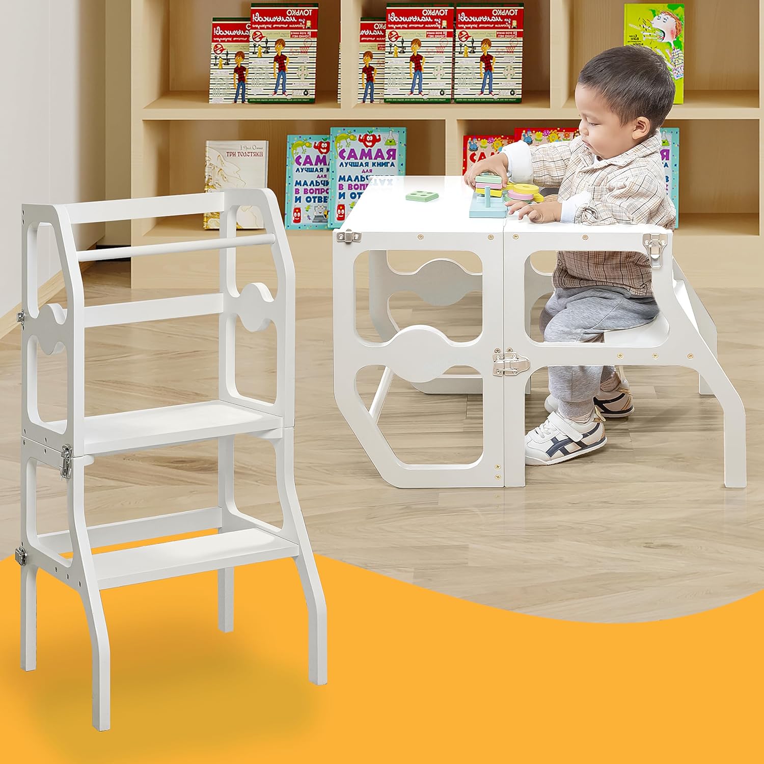 Amazon.com: Toddler Kitchen Stool for Kids Step : Home & Kitchen