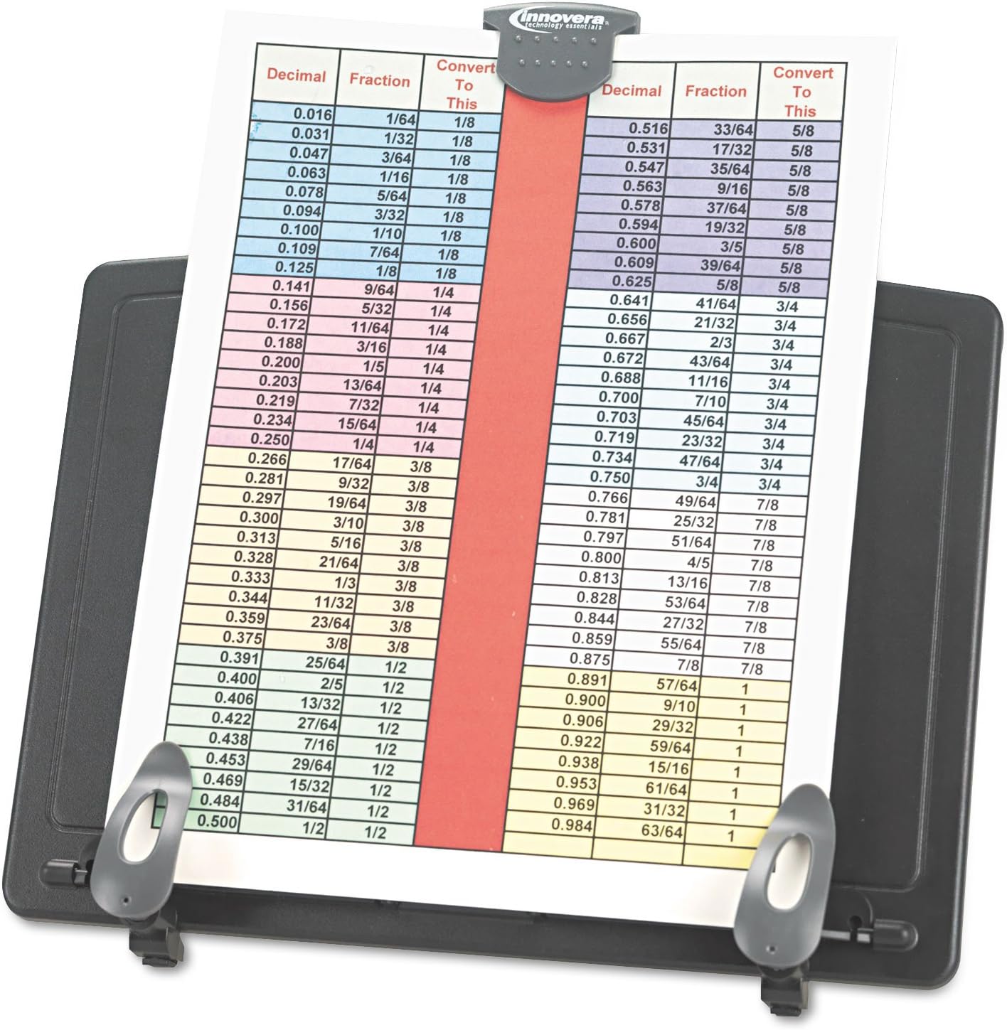 Amazon.com : Innovera IVR59000 - Book Stand Freestanding Desktop ...