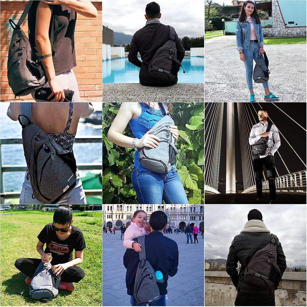 Buy Sling Bag Crossbody Backpack: Over Shoulder Daypack Casual Cross ...