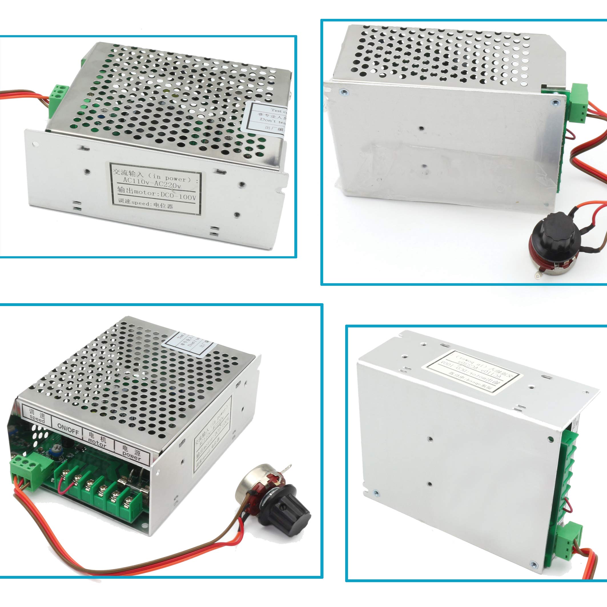 Buy RATTMMOTOR 500W CNC Air Cooled Spindle Motor ER11 12000RPM + Input ...