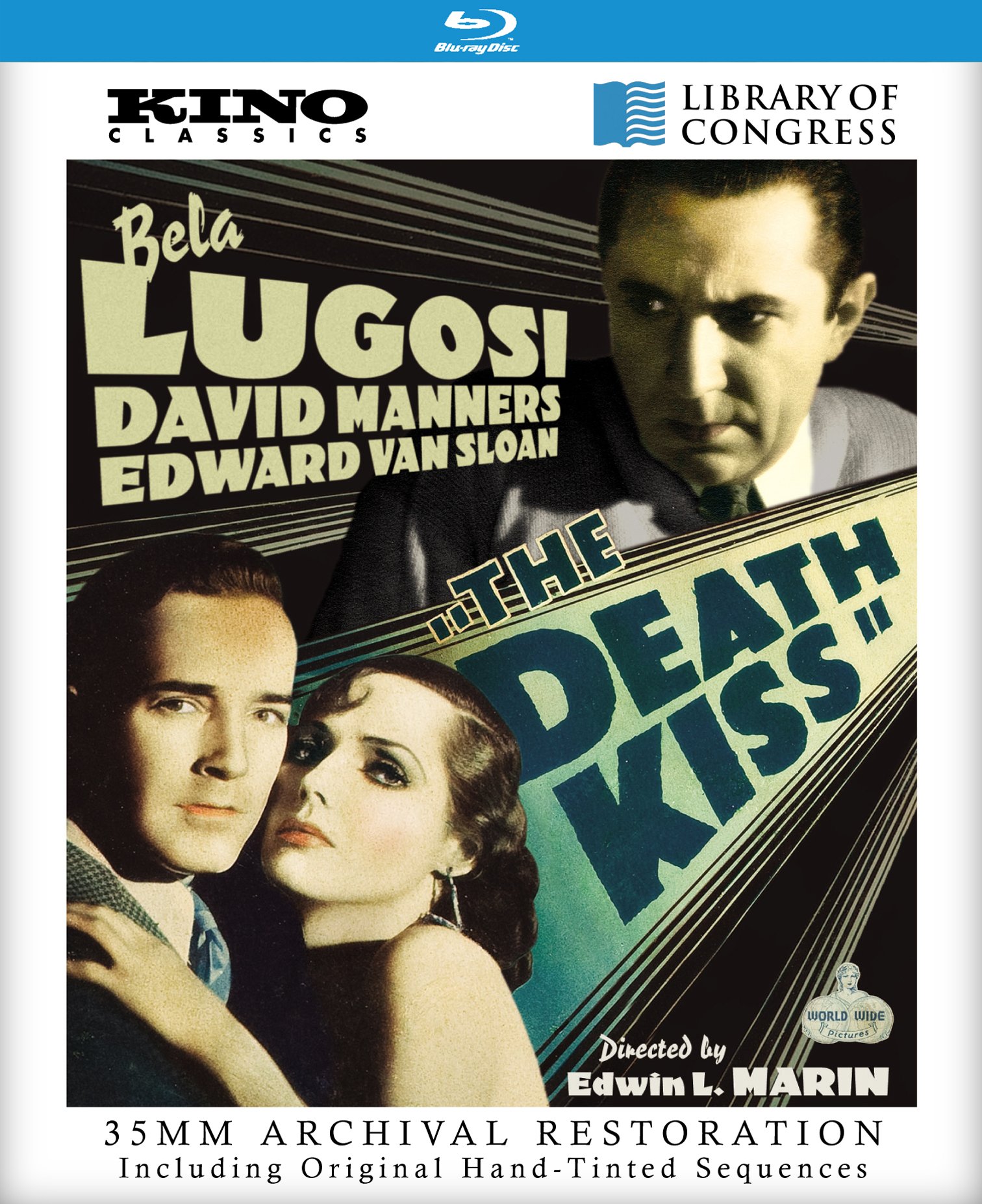 Amazon.com: The Death Kiss [Blu-ray] : David Manners, Adrienne Ames ...