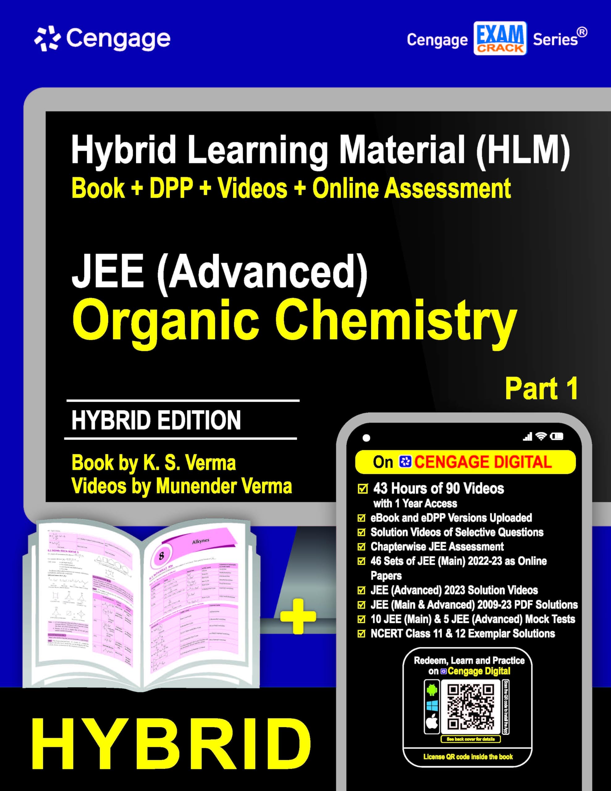Buy JEE Advanced Organic Chemistry: Part 1 (HLM) Hybrid Edition includes Book + DPP + Videos ...