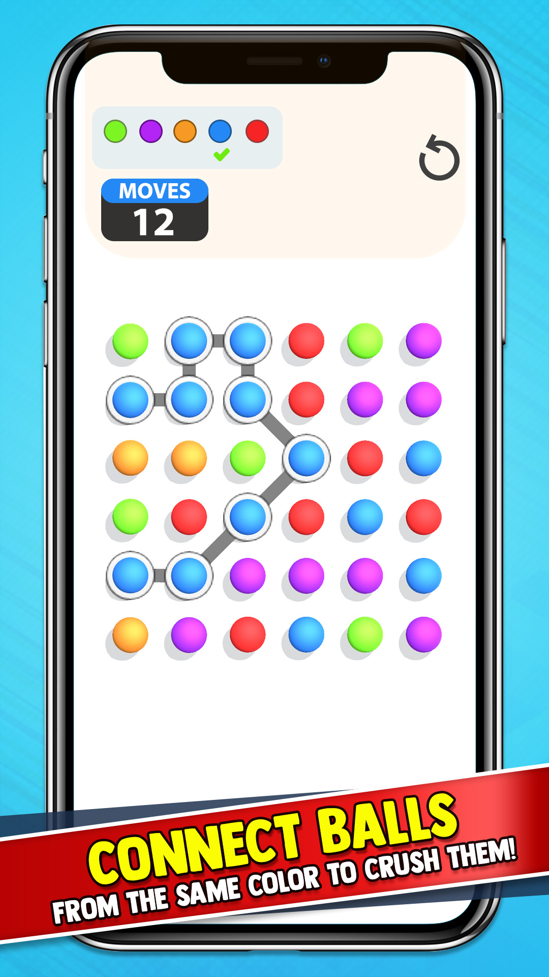 Collect 'Em All: Connect Dots Color Match Puzzle - Clear Dots Matching ...